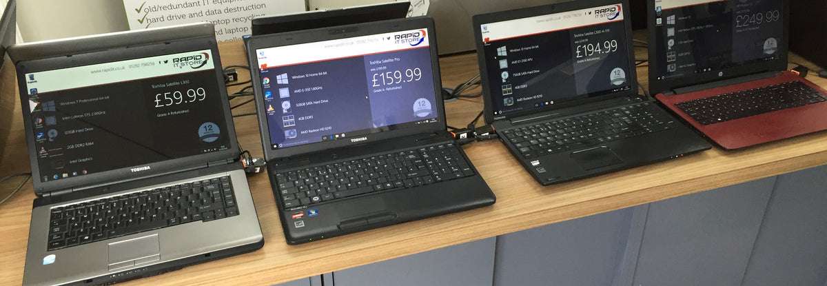 Why Buying a Refurbished Laptop is a Win-Win Situation – Rapid IT